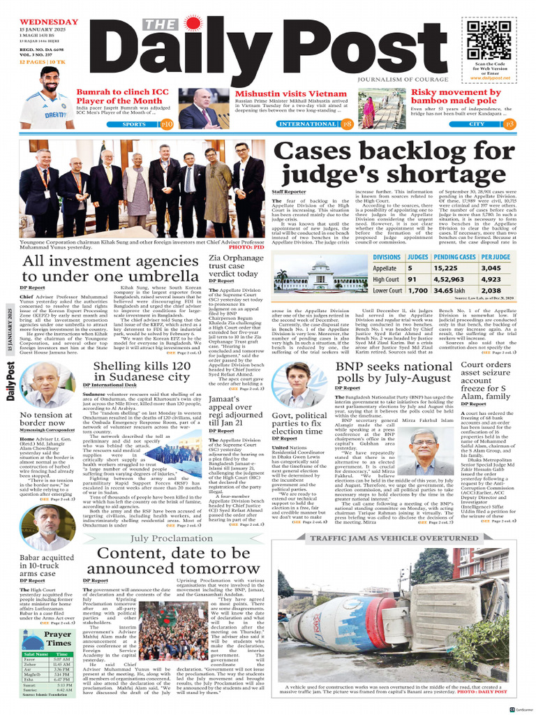 The Daily Post 15 Jan 2025 | PDF