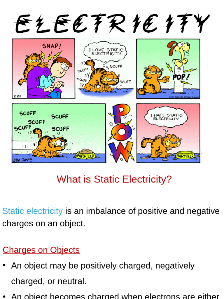 Understanding Static Electricity Basics | PDF