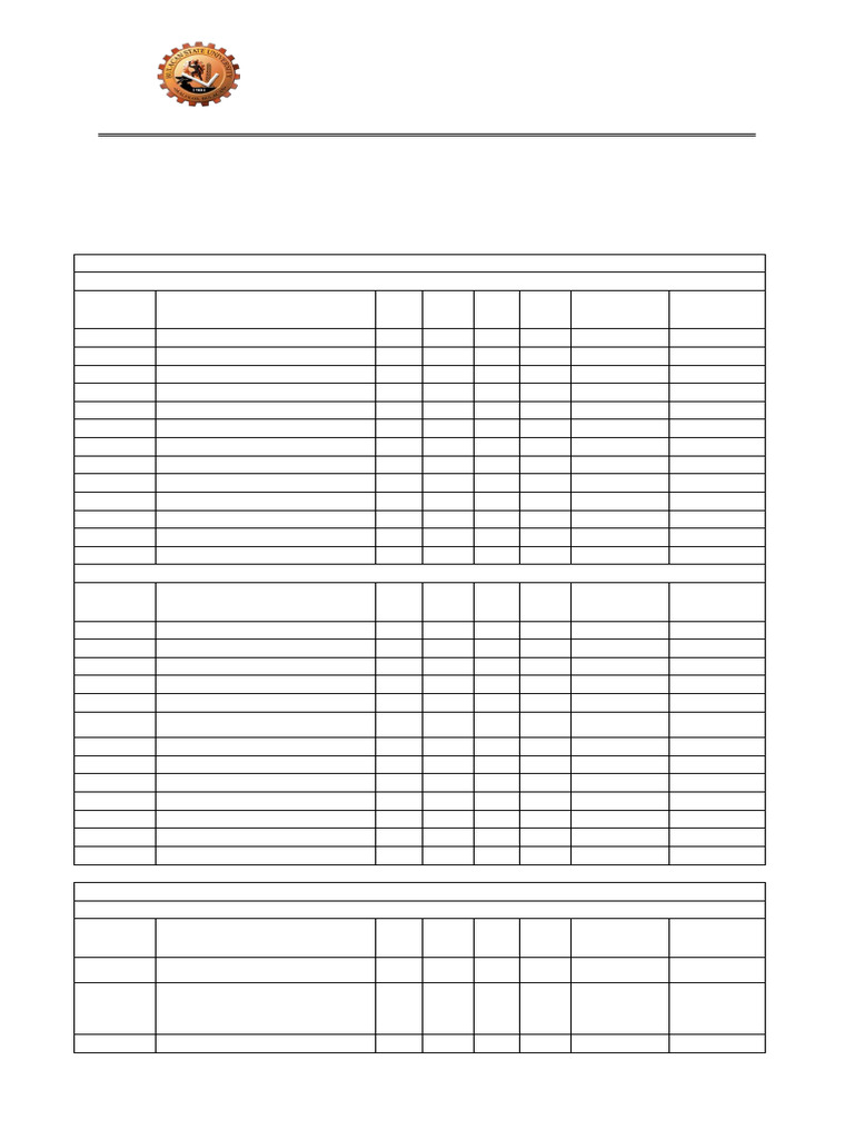 BS Electrical Engineering Curriculum | PDF | Electronics | Engineering