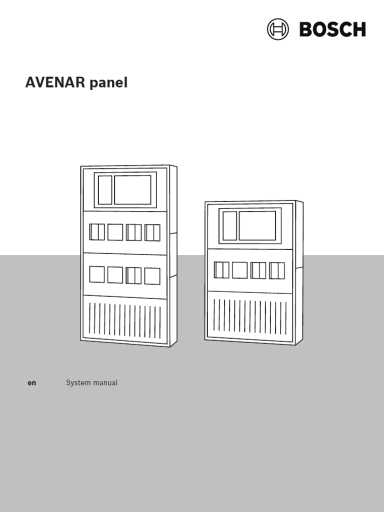 Avenar panel system manual EN | PDF | Touchscreen | Modular Programming