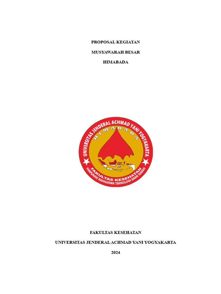 Proposal MUBES Himabada 2024 | PDF