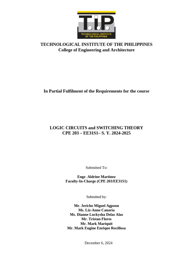 Final Front Page | PDF