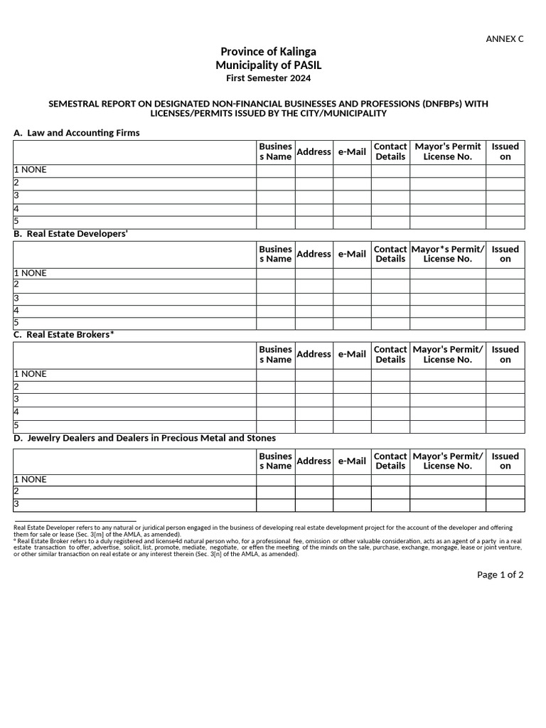 Dilg Amlc JMC 2023-001 Guidelines of Amlc - 1 | PDF | Business | Business Law