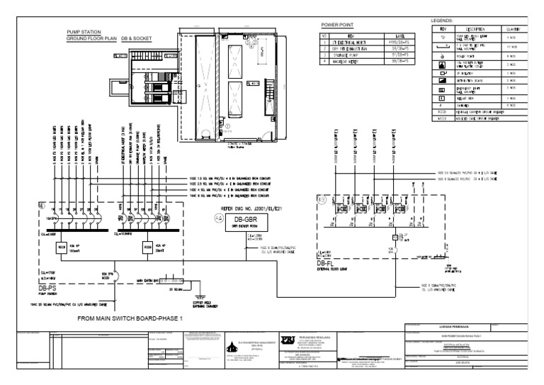 J2001-EL-E16 ELEC PUMP STATION 241224 | PDF | Building Engineering ...