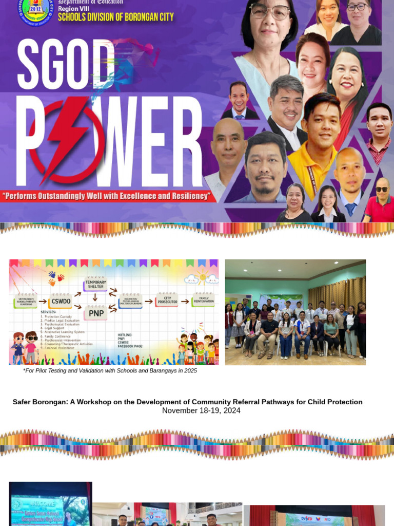 SGOD Mancom DRRM Update | PDF