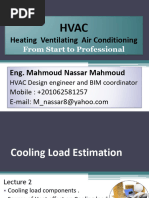Heat Load Calculation | PDF | Air Conditioning | Ventilation (Architecture)