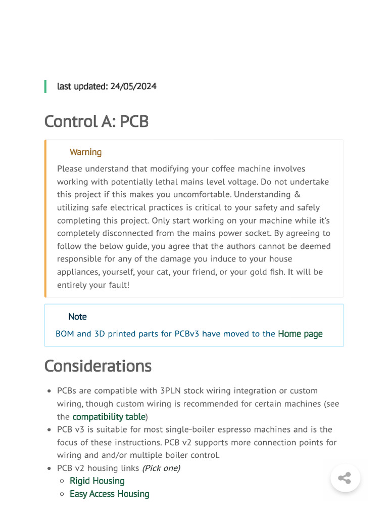 control a pcb fixed | PDF
