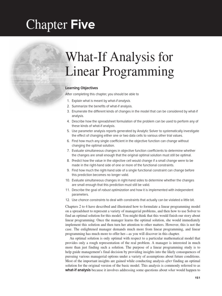 Introduction to management science-170-221 | PDF | Sensitivity Analysis | Linear Programming