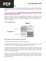 SOLER Technique in Counseling Skills | PDF | Nonverbal Communication ...
