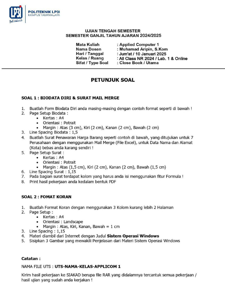 19650417109102_Applied Computer 1_UTS | PDF