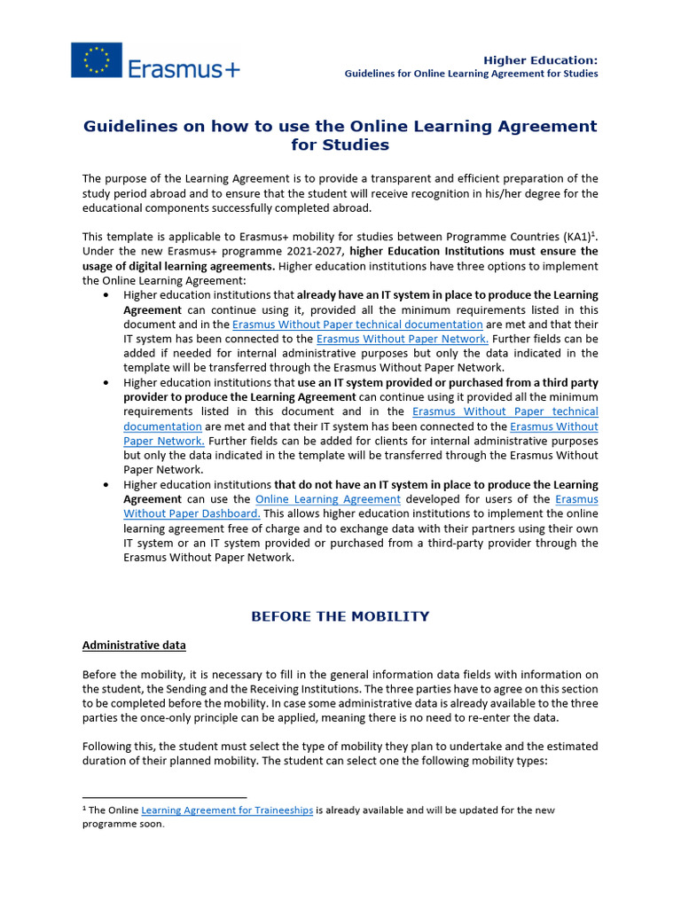 Guidelines Learning Studies en | PDF | Academic Degree | Educational Technology
