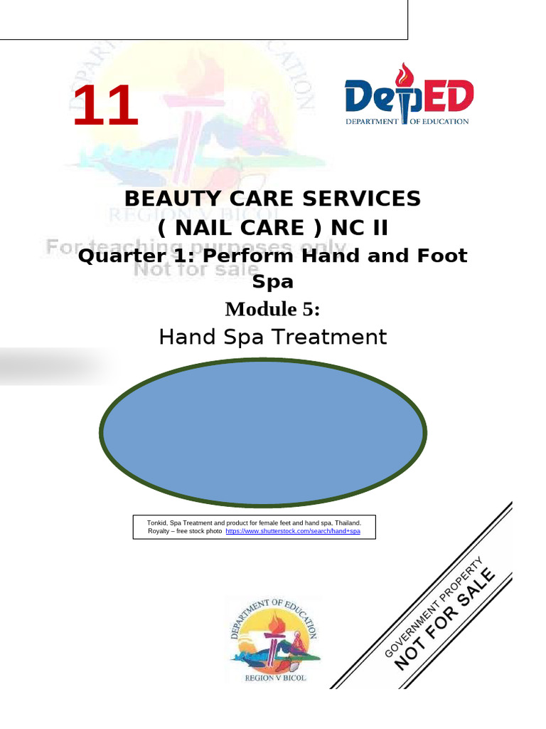 Beauty Care Nail Care Module 5 Q1 | PDF | Rubric (Academic) | Wax