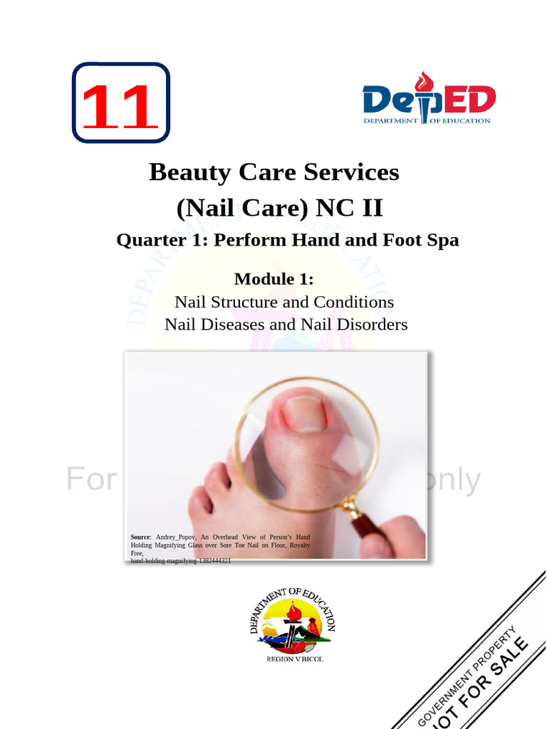Beauty Care Nail Care Module 1 Q1 | PDF | Nail (Anatomy)