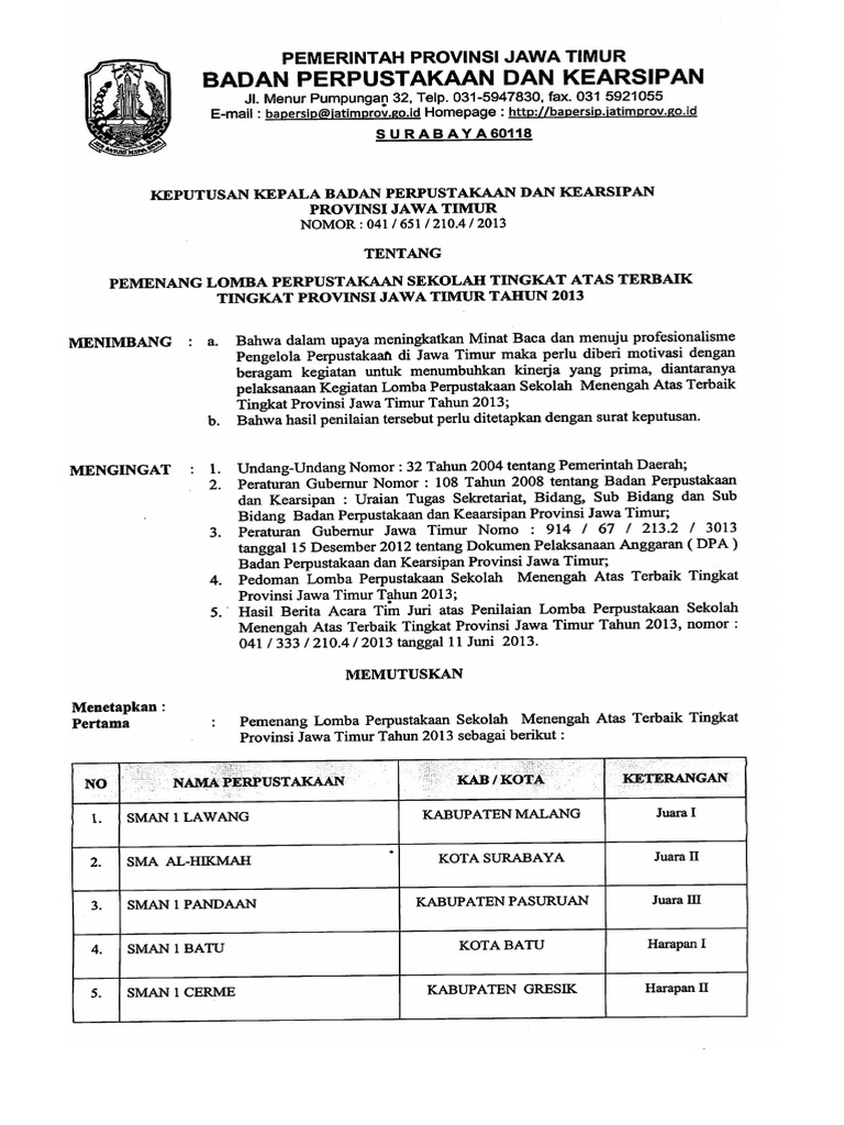 Lomba Sma 1 | PDF