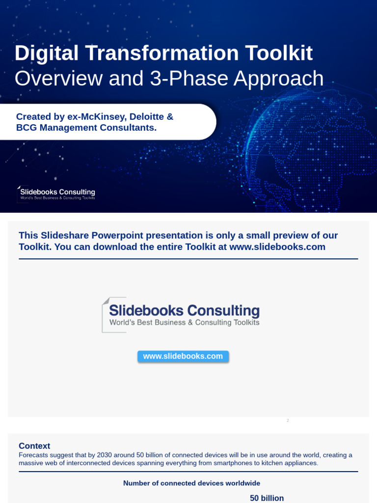 Digital Transformation Toolkit Guide | PDF | Strategic Management | Big ...