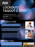 LOTOTO Procedure: 9 Steps to Safety | PDF | Safety | Occupational ...