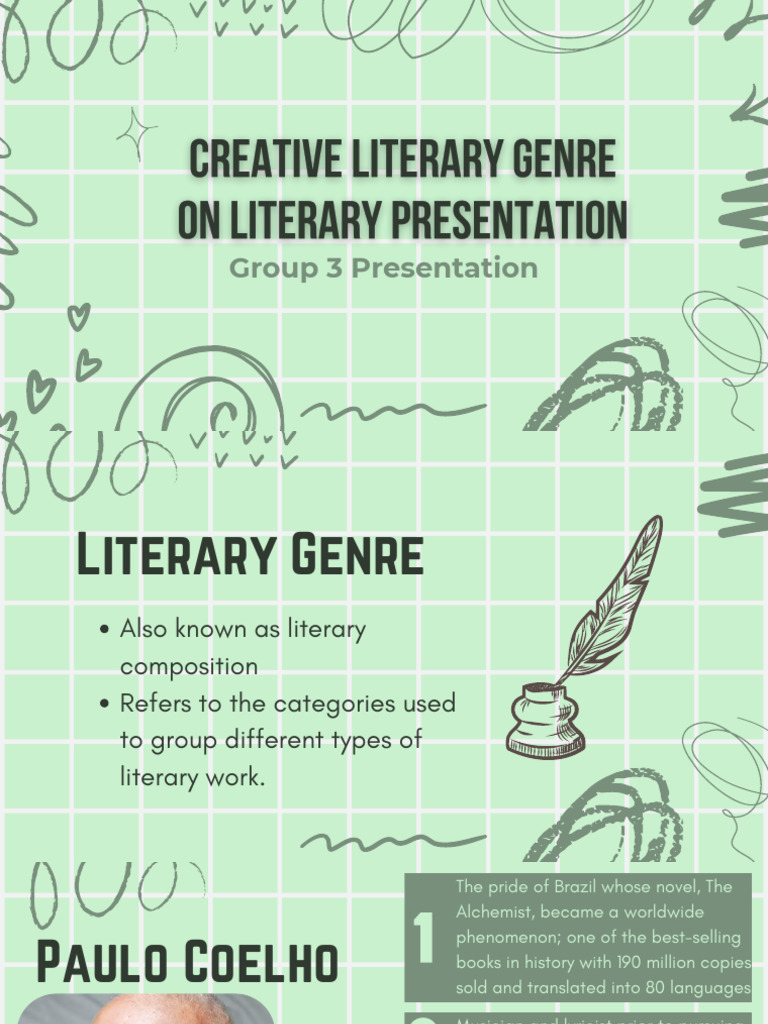 Creative Literary Genre On Literary Presentation | PDF