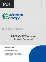 Solar Project Proposal PDF | PDF | Solar Power | Solar Panel