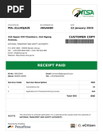 NTSA Service Charter-2023 | PDF | Driver's License | Vehicle ...