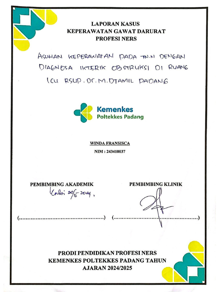 Laporan Ujian Siklus - Winda Fransisca - 243 | PDF
