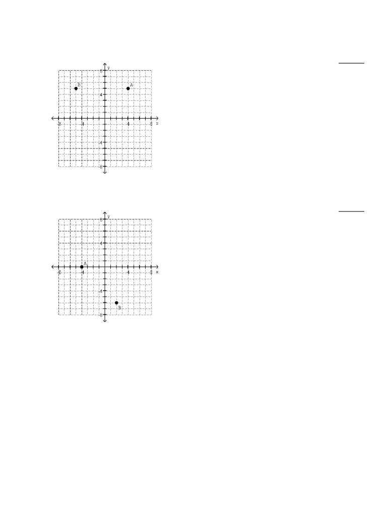 Rectangular Coordinate System Quiz | PDF | Cartesian Coordinate System ...