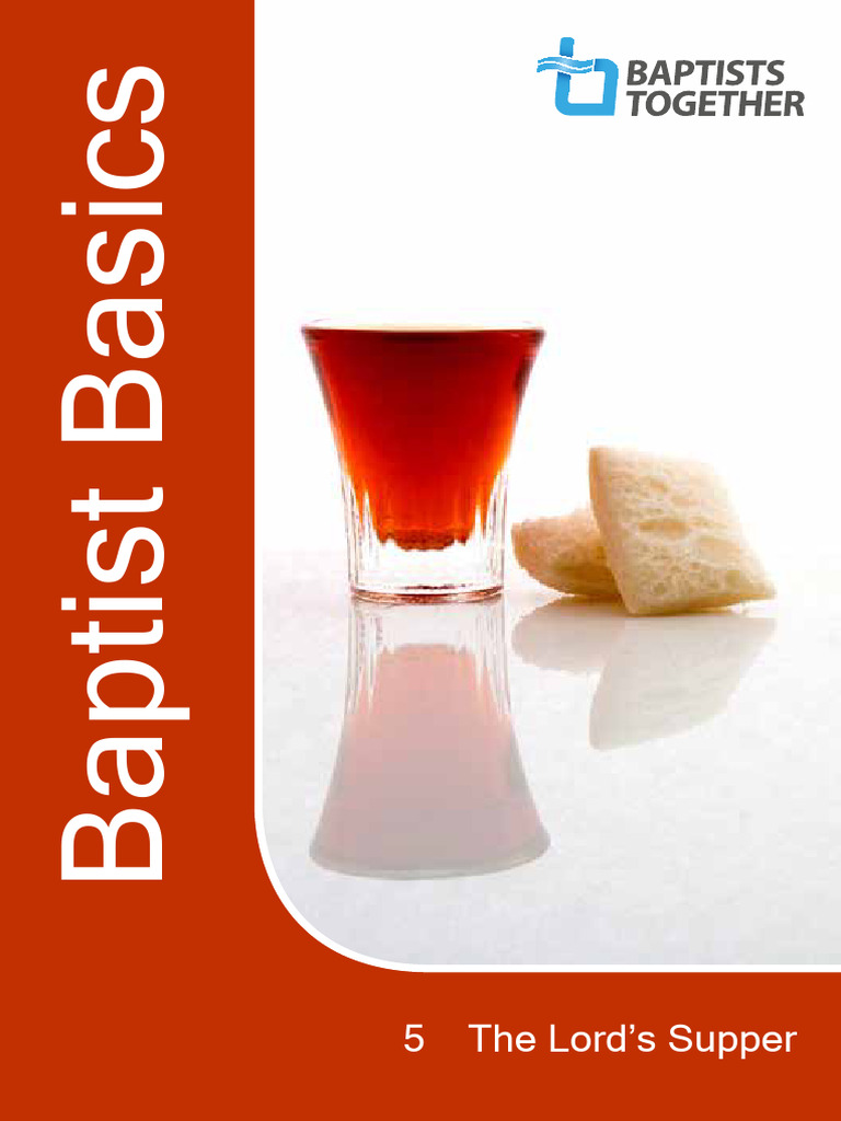 Understanding the Lord's Supper in Baptist Faith | PDF | Eucharist | Jesus
