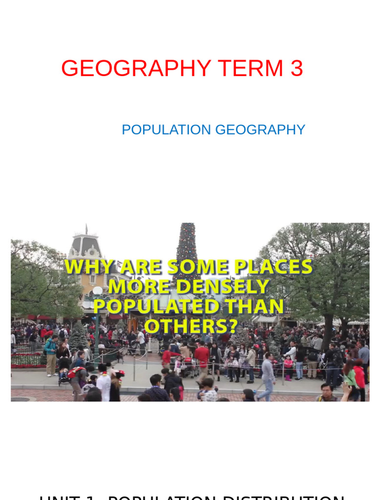 Population Geography | PDF | Hiv/Aids | Life Expectancy