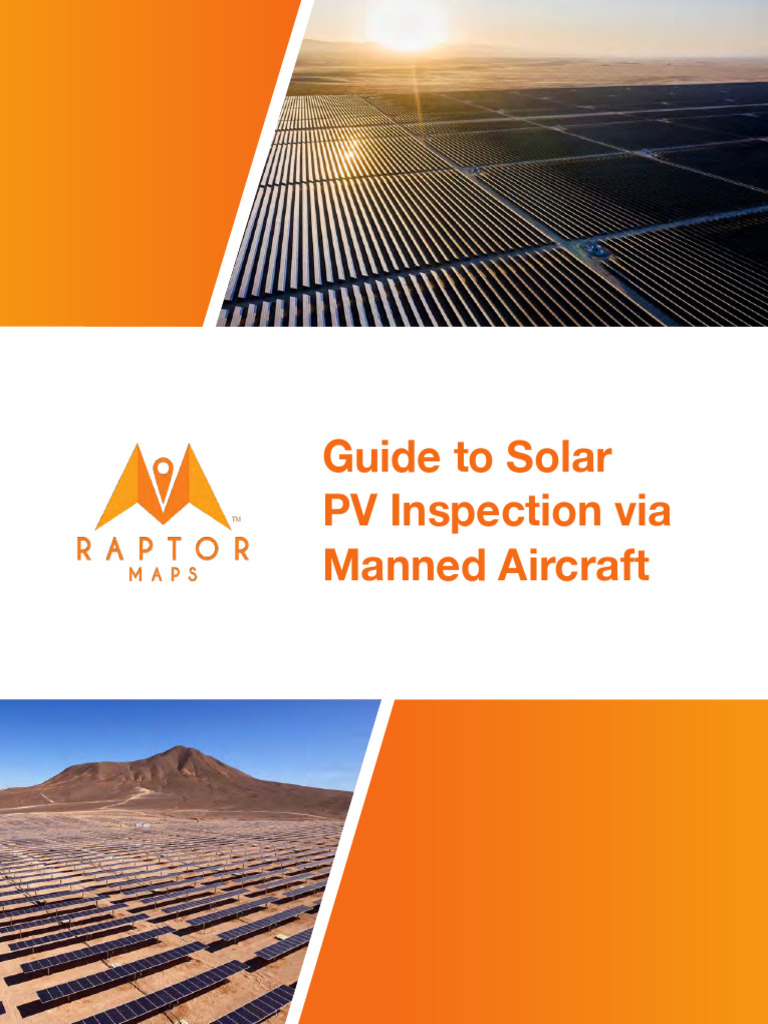 Solar PV Inspection by Manned Aircraft | PDF | Infrared | Thermography