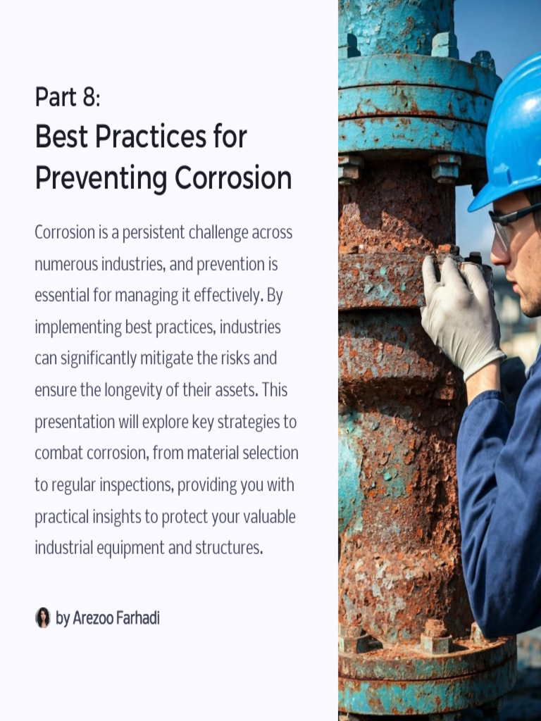 Part 8 - Best Practices For Preventing Corrosion | PDF | Corrosion ...