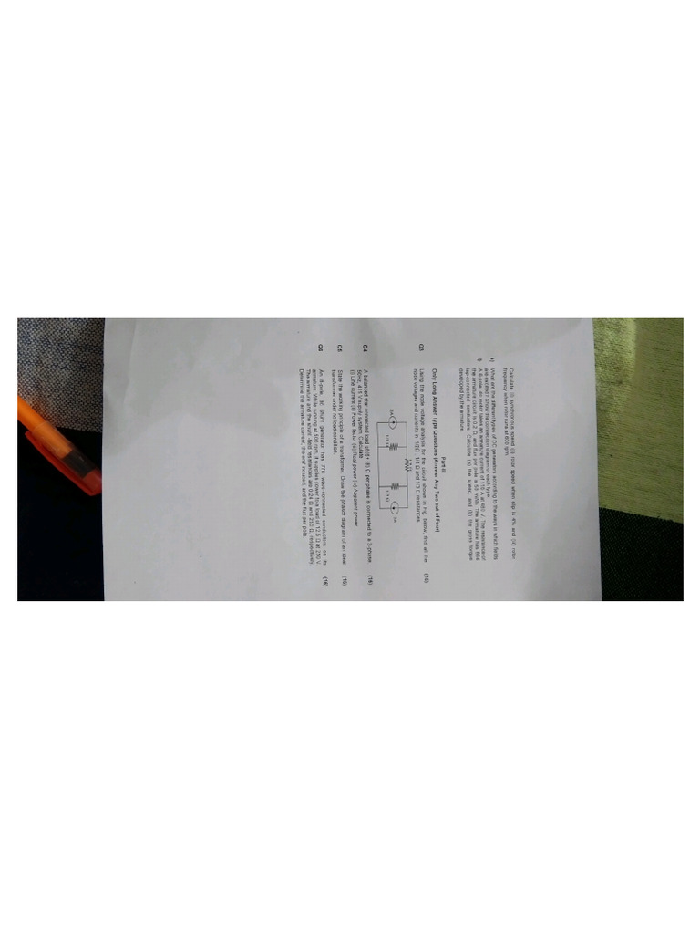 BEE Sem 1st Sem Paper 2022 - 2023 Batch-3 | PDF