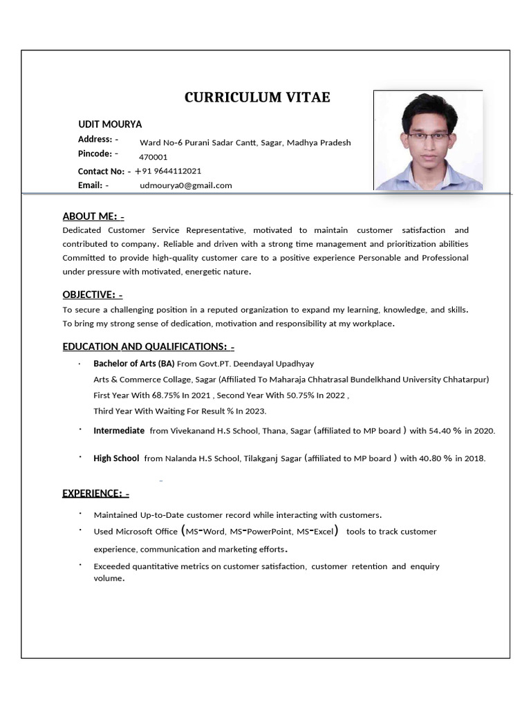 NIDHI CV (1) | PDF | Human Communication | Cognitive Science
