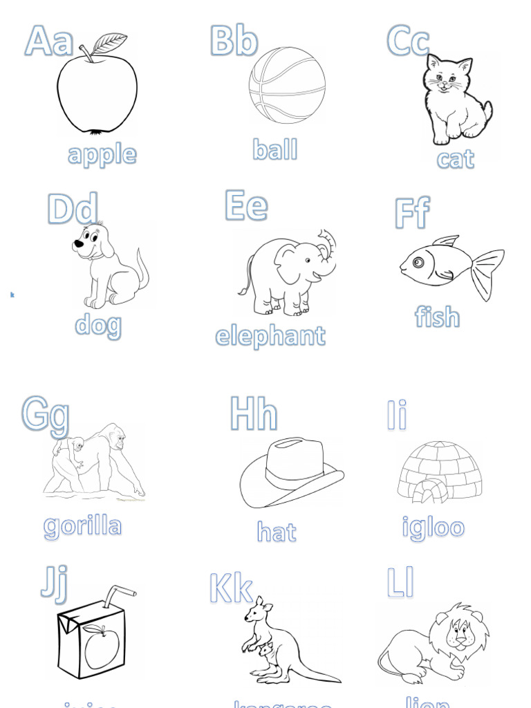 ABC pictures 1 grade | PDF