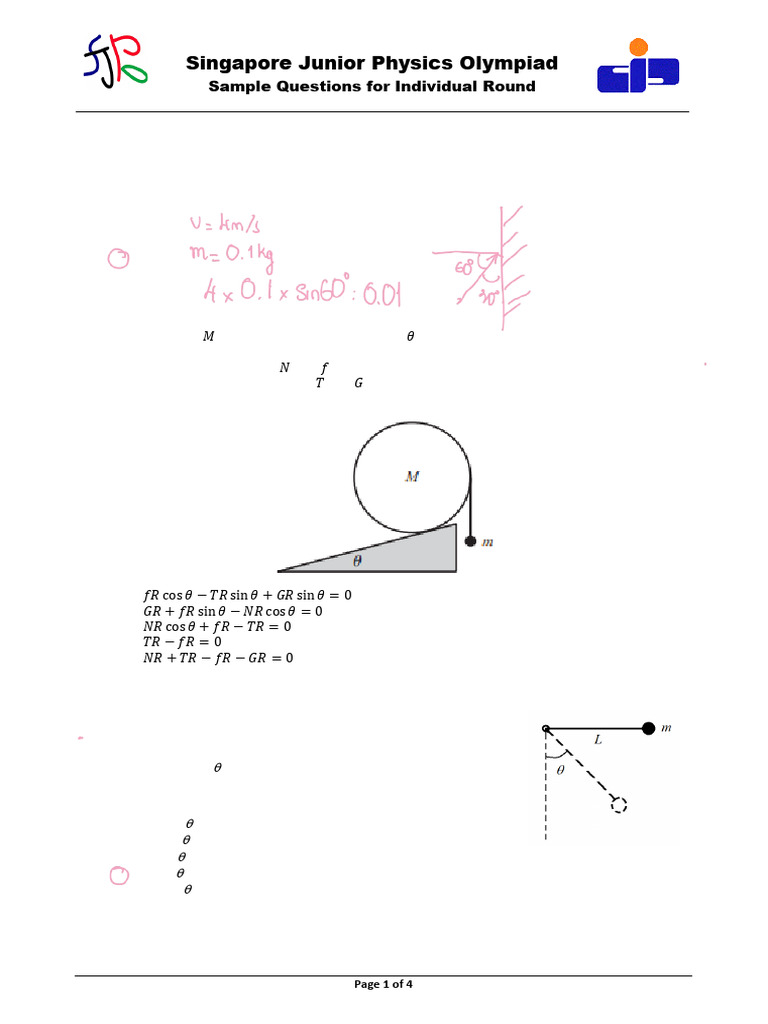 SJPO_Sample_Questions | PDF | Liquids | Force