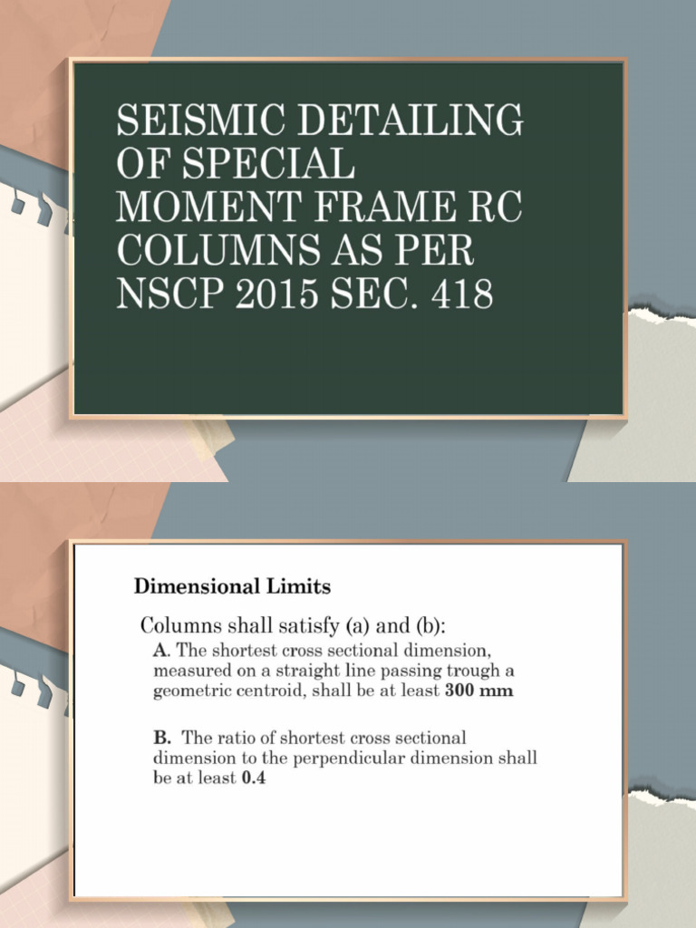 Seismic Detailing of SMRF | PDF