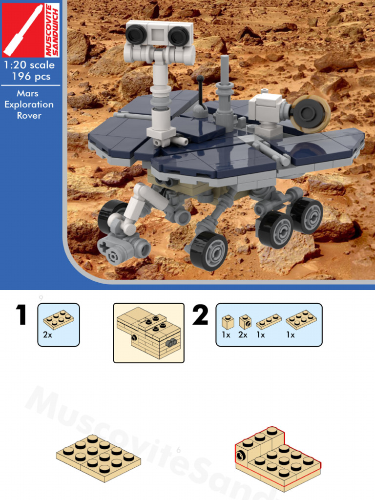 1-20 Scale MER Rover V3 MuscSW | PDF