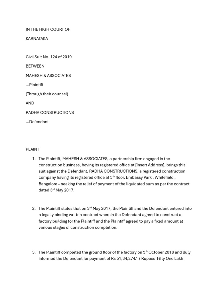 File Civil Dispute For Money | PDF | Lawsuit | Public Law