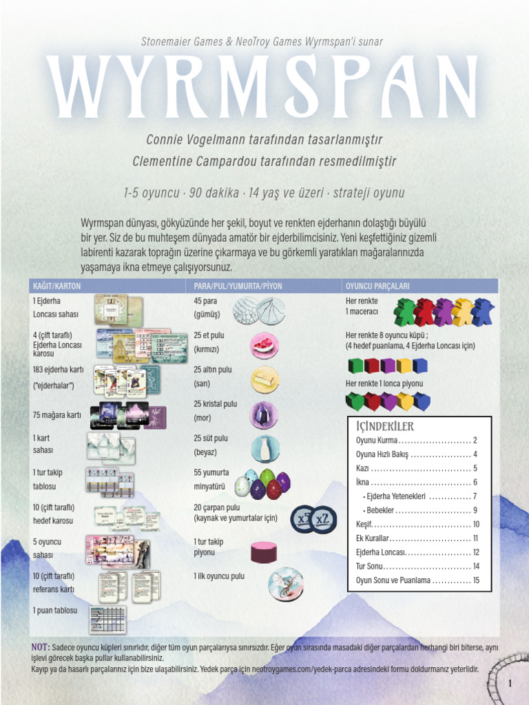 Wyrmspan | PDF