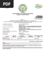 Ap Labour Certificate | PDF