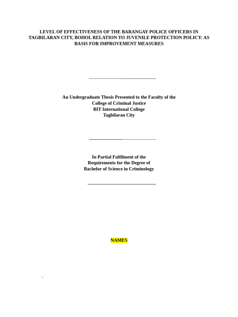 Dec 17 2024 - Level-Of-Effectiveness-Of-The-Barangay-Police-Officers ...
