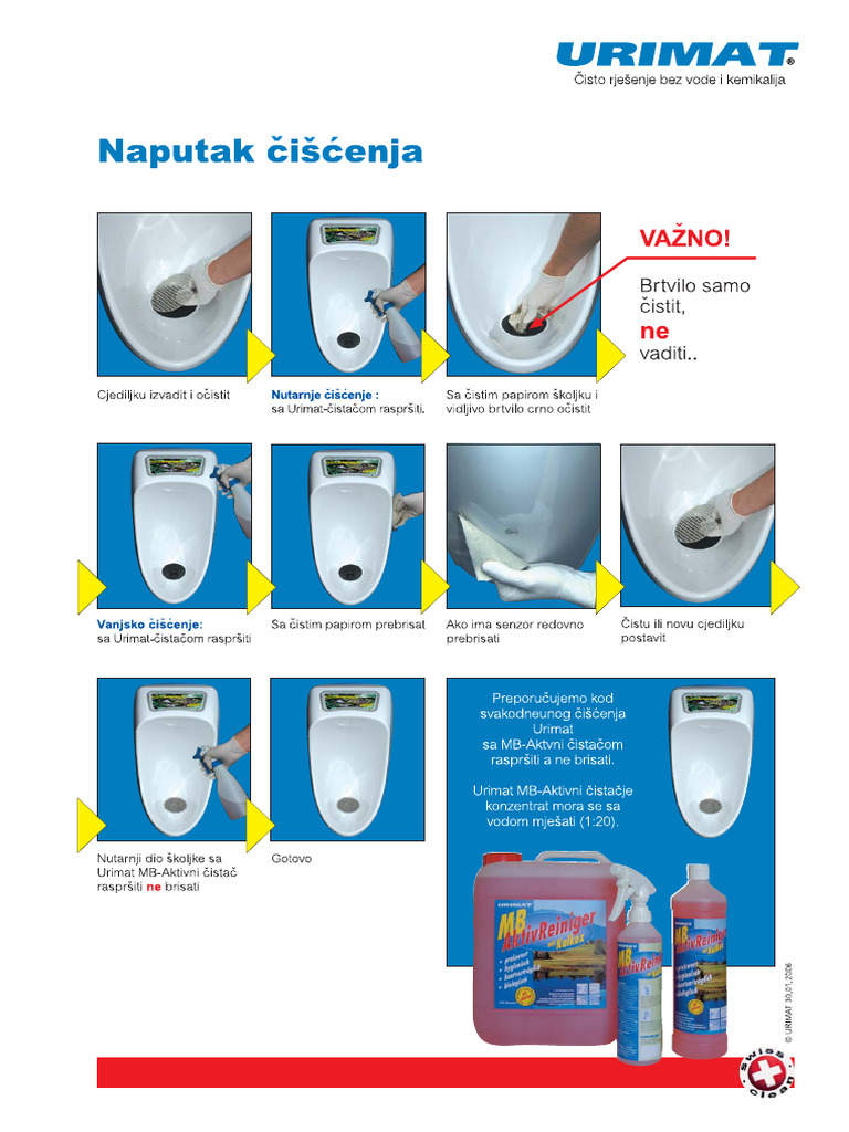 URIMAT - Naputak Čiščenja | PDF