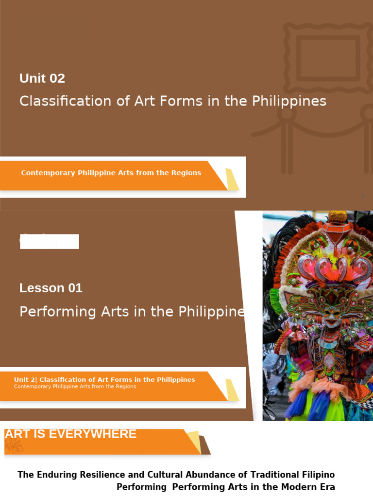CPAR 11 - 12 Q1 02 Classification of Art Forms PS 1 | PDF | Dances ...