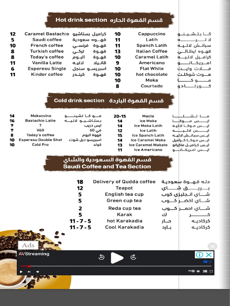 Menu 77 | PDF