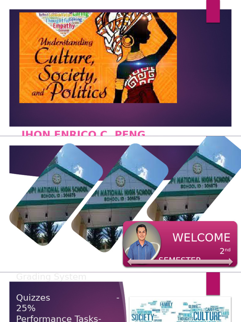 UCSP Week 1 Lesson 2 | PDF | Anthropology | Monarch