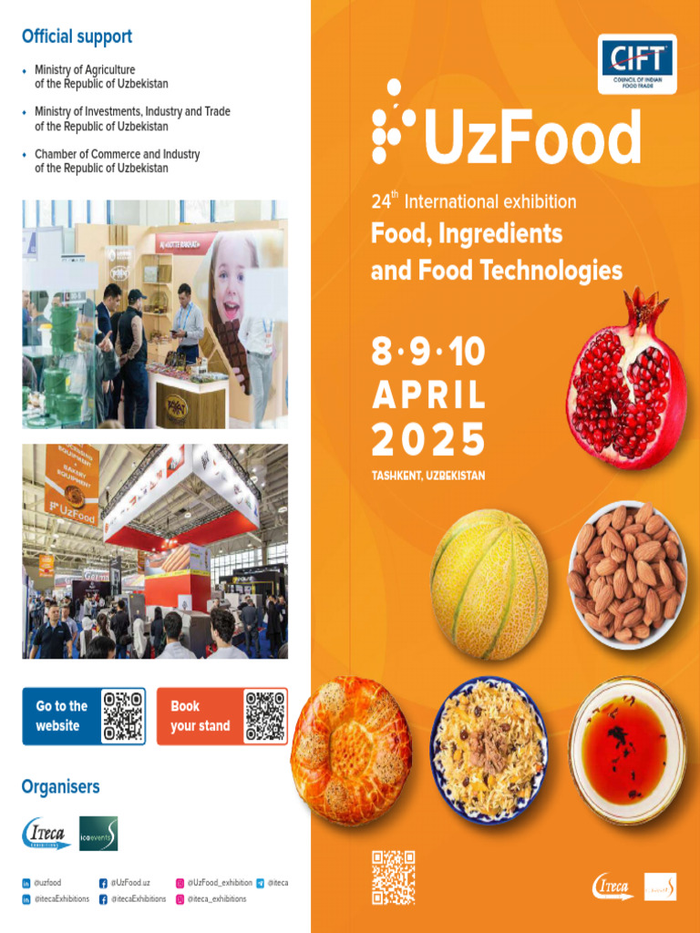 UzFood 2025 Brochure. | PDF | Economies