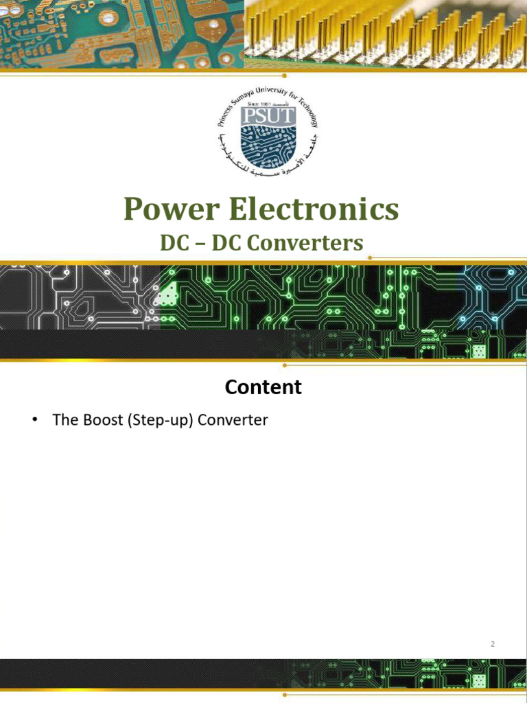 3 - Ch6 Boost | PDF | Capacitor | Inductor