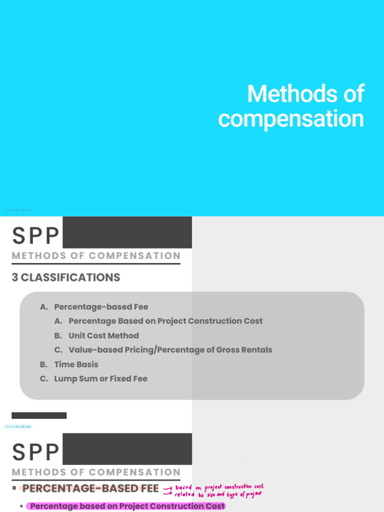 Methods of Compensation 2 1 | PDF | Per Diem | Business