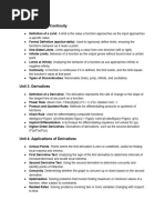 Subject Grade 12 Calculus Notes | PDF | Teaching Methods & Materials