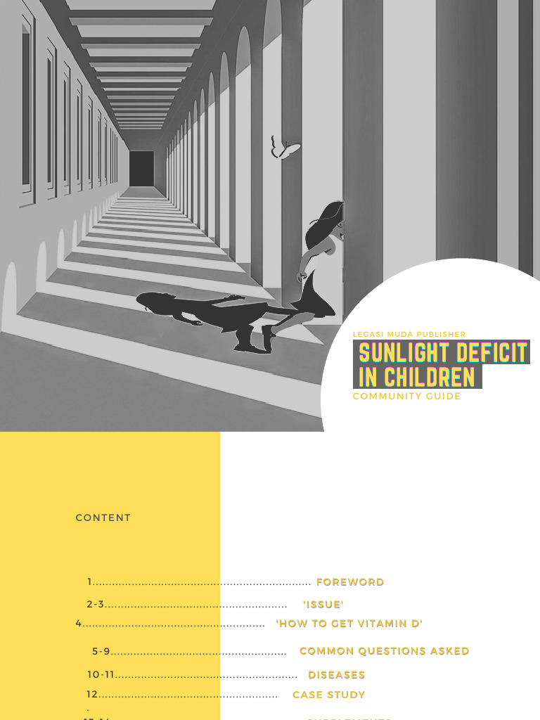 Sunligth Deficit in Children | PDF | Vitamin D | Major Depressive Disorder