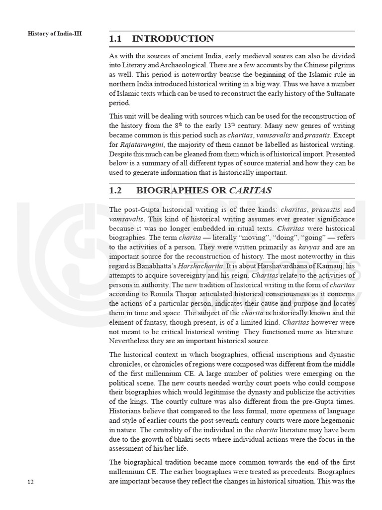 History of India 3-Pages | PDF