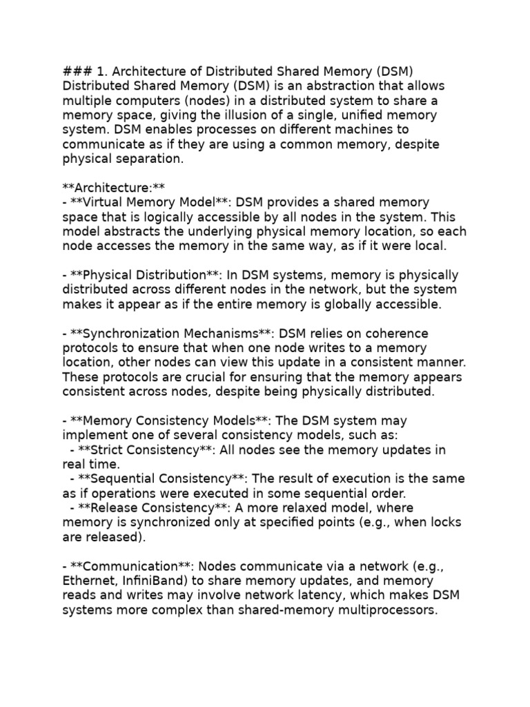 1. Architecture of Distrib | PDF | Cache (Computing) | Load Balancing (Computing)